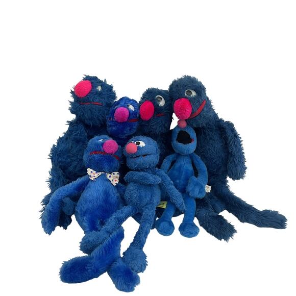 Sesame Street | Toys | Preowned Vintage Lot Sesame Street Grover ...